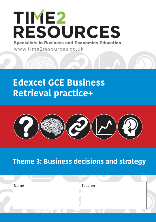 Edexcel GCE Business Theme 3 Business Objectives and Strategy Retrieval ...