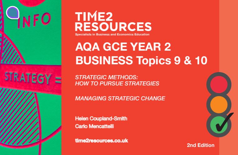 AQA GCE Business Topics 9-10 Revision Guides (pack of 10)